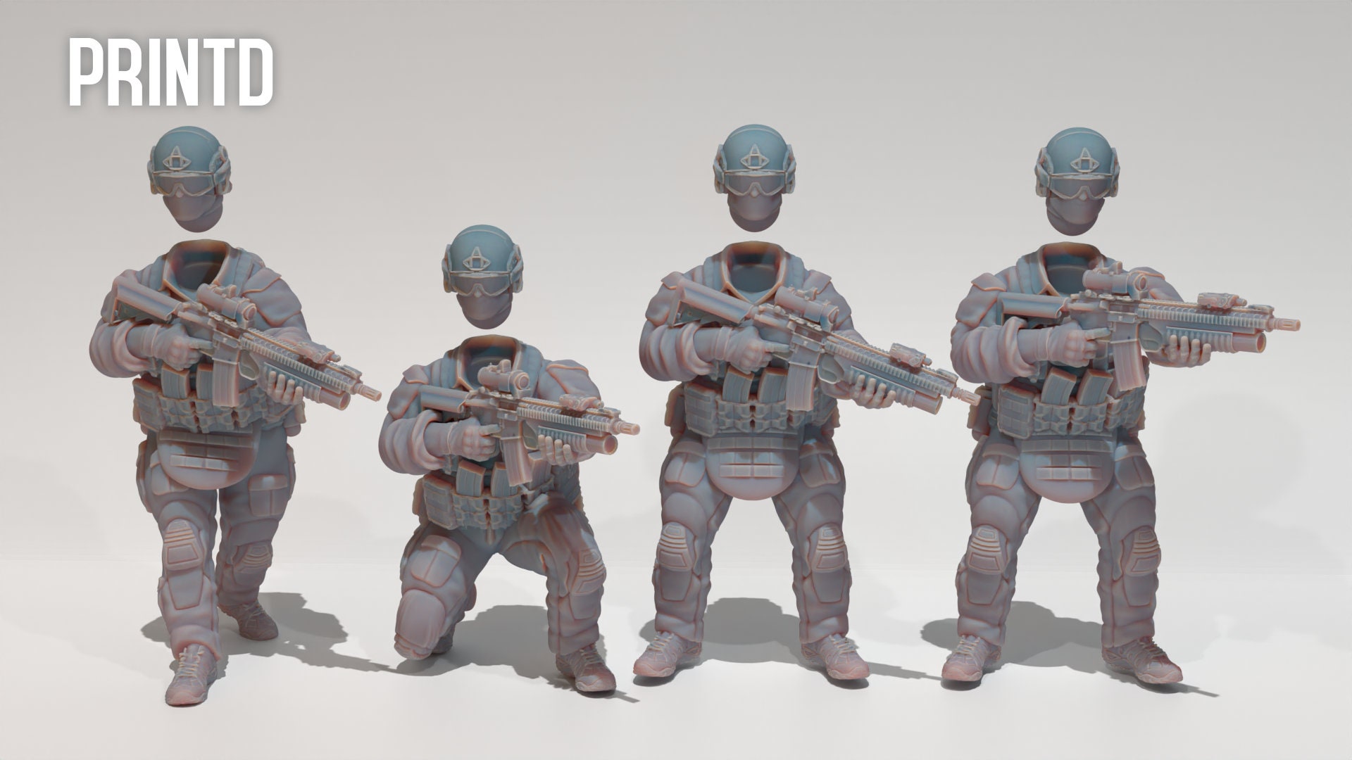 USMC MARSOC Grenadier Team Modern Warfare Wargame Resin - Etsy