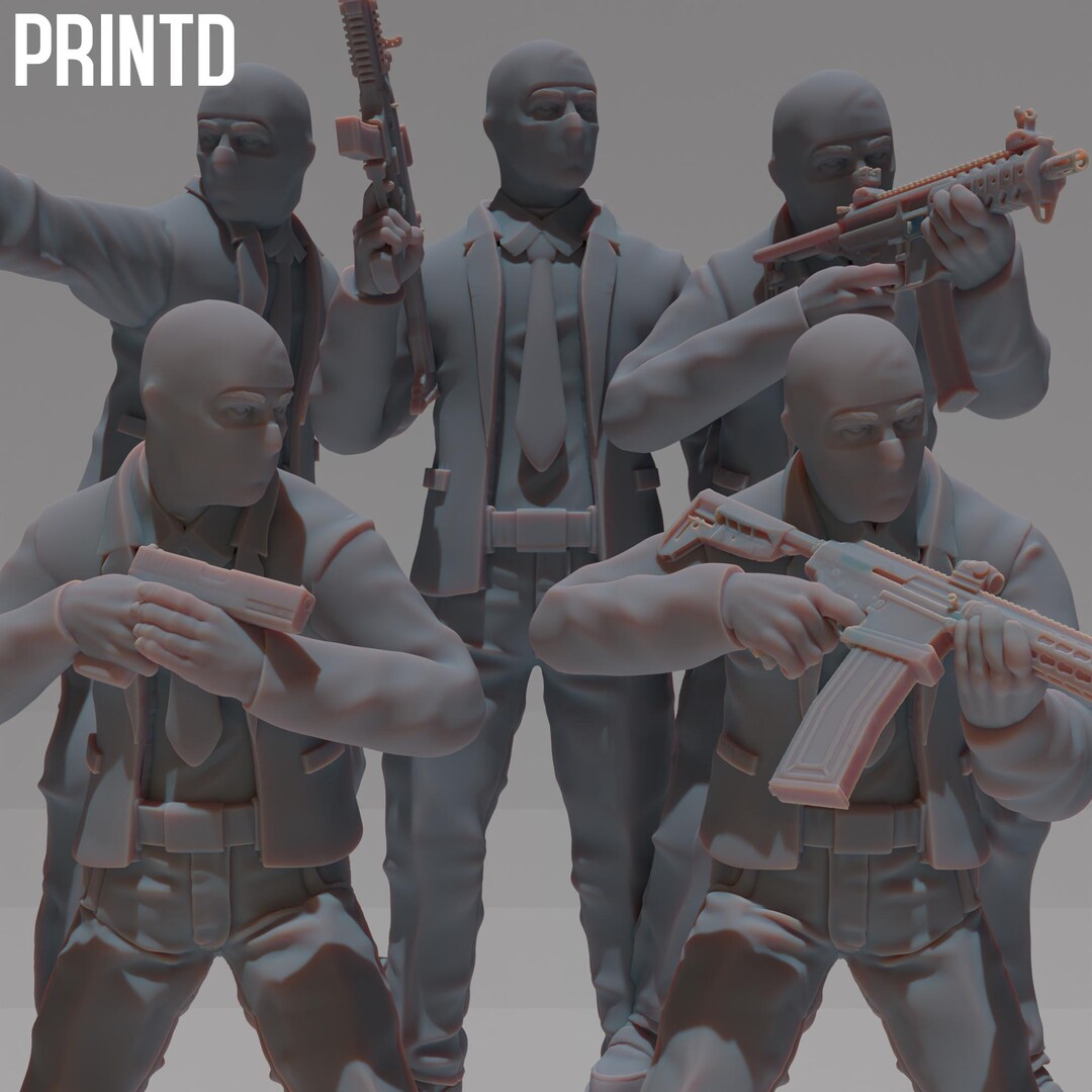 Continental Guards - Modern Warfare Wargame Hobby Resin Scale Models - Etsy