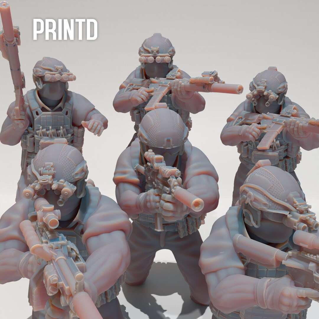 PMC High Risk Contractors Modern Warfare Wargame Resin - Etsy Australia