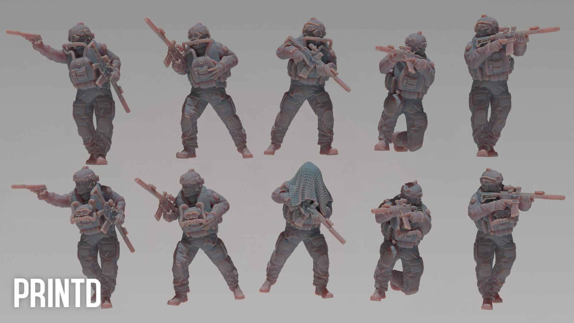 United Navy Seals Modern Warfare Wargame Hobby Resin Scale Models - Etsy