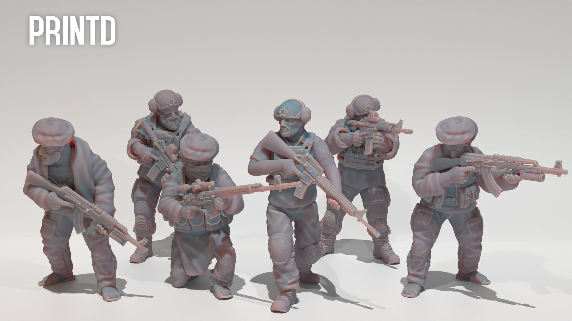 OPFOR Taliban Team Modern Warfare Wargame Resin Models - Etsy