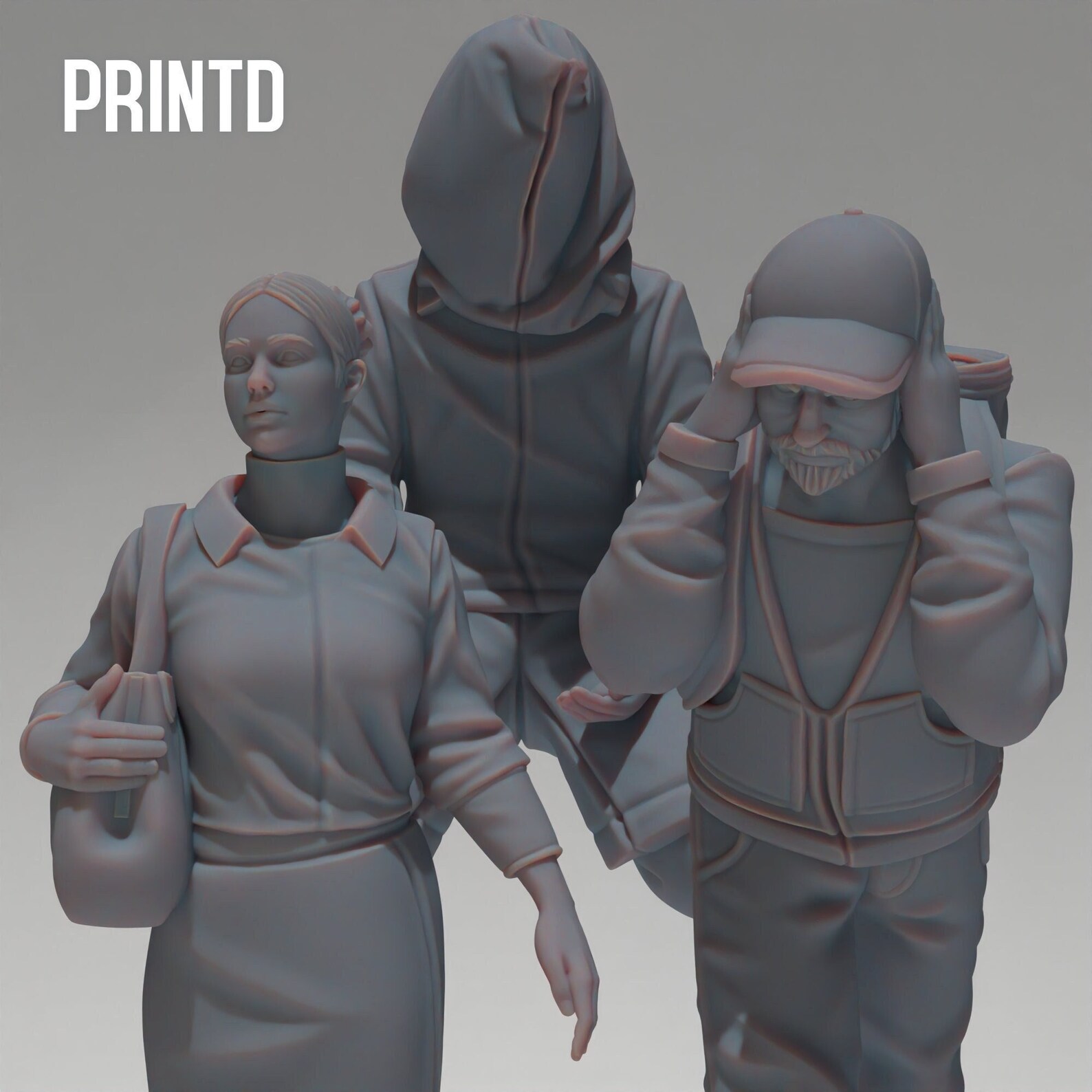 28mm Civilians Modern Warfare Wargame Hobby Resin Scale Models - Etsy