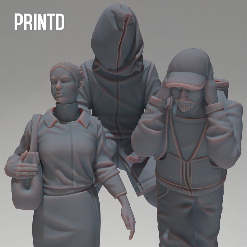 28mm Civilians Modern Warfare Wargame Hobby Resin Scale Models - Etsy