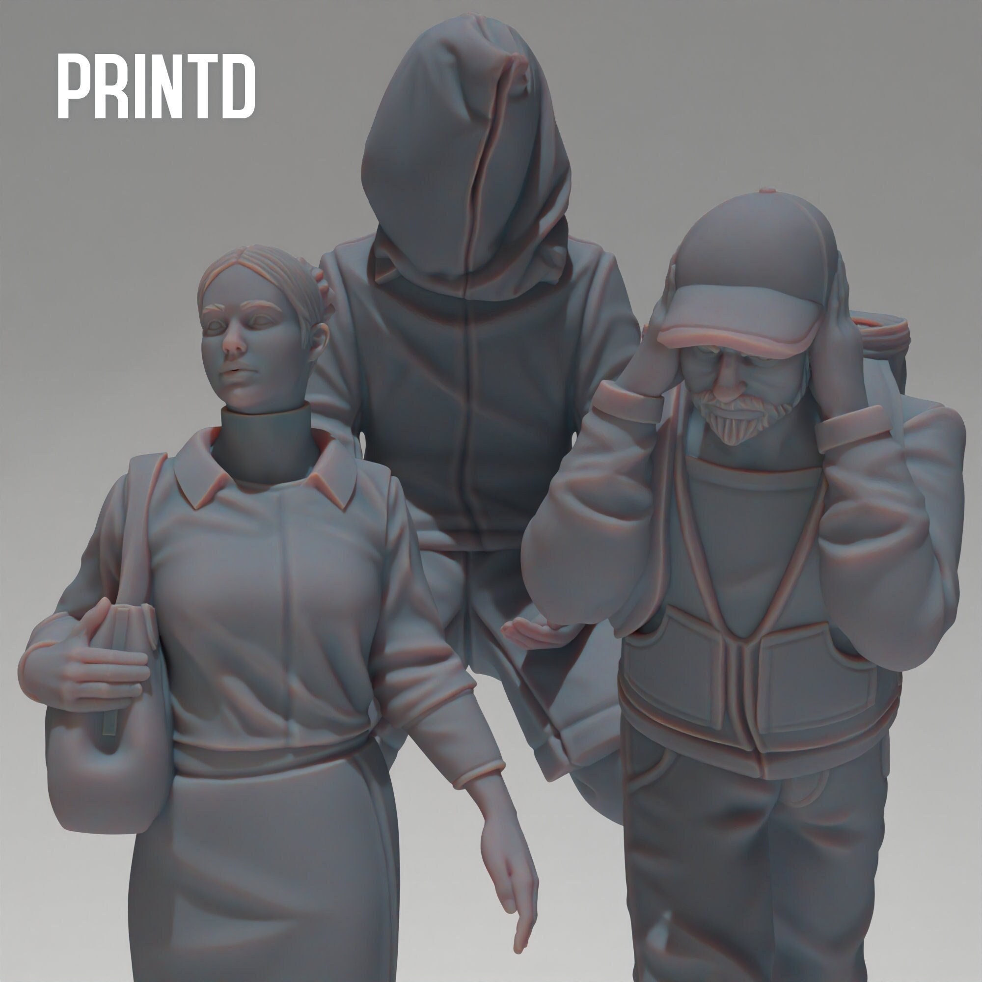 28mm Civilians Modern Warfare Wargame Hobby Resin Scale Models - Etsy