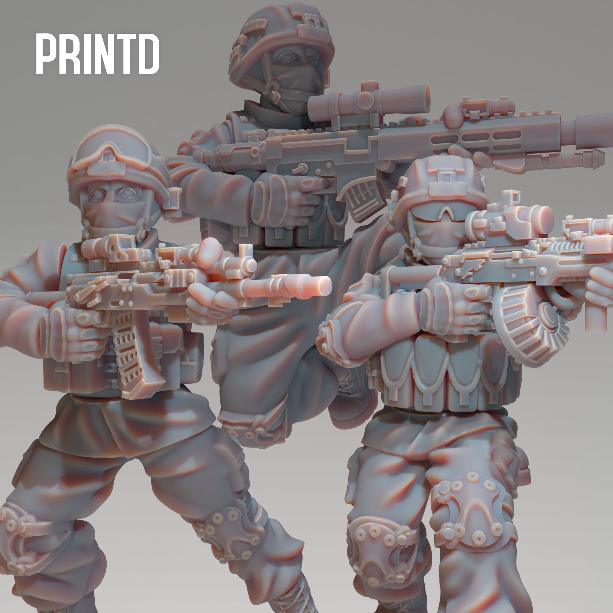 Russian Infantry Multipart Modular Kit Modern Warfare Wargame Hobby ...