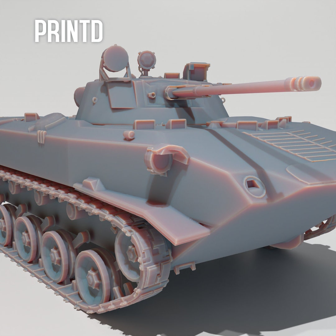 BMD-2 Light Infantry Vehicle - Modern Warfare Wargame Hobby Resin Scale ...