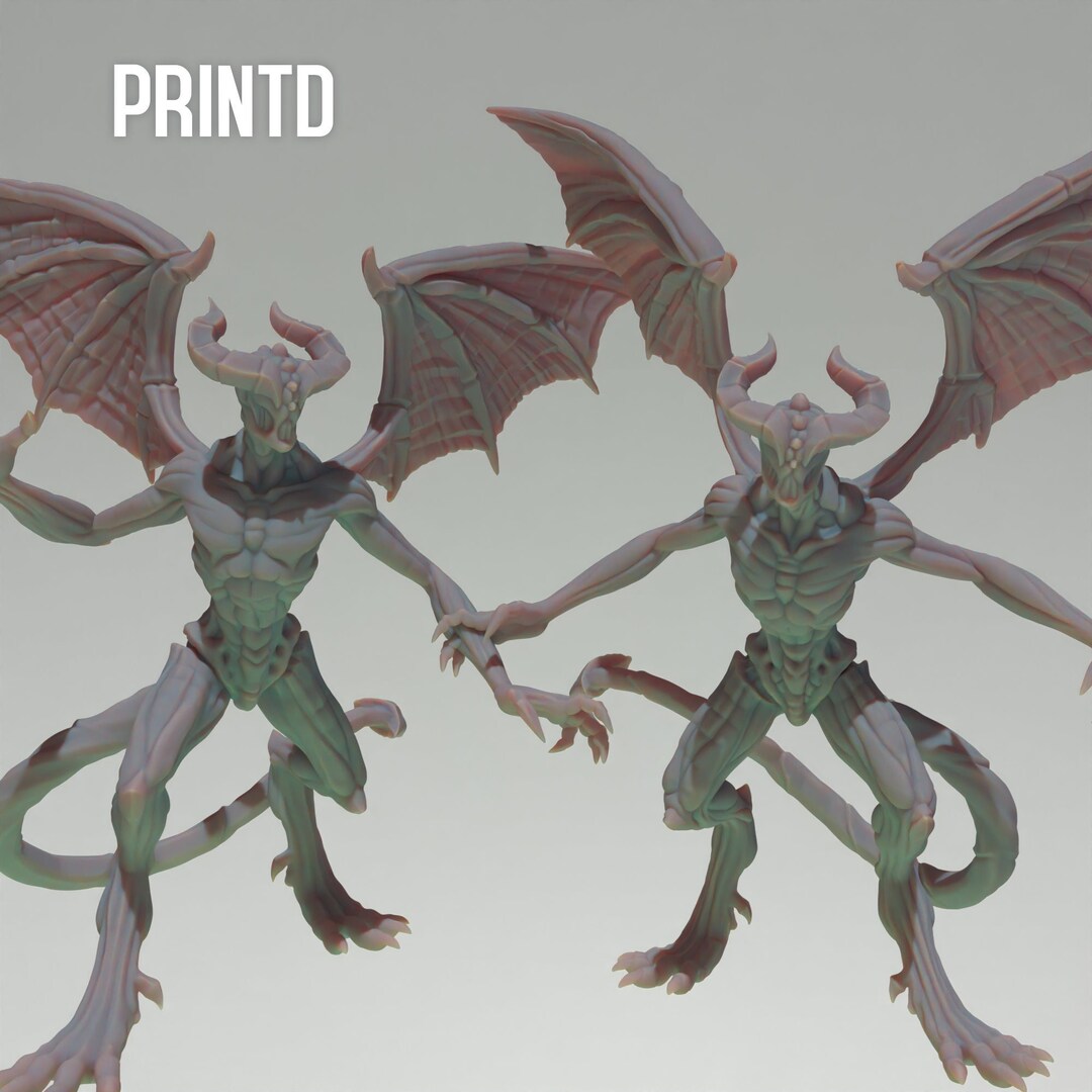 Cthulhu Nightgaunt Monsters - Lovecraft Cthulhu Mythos RPG Miniatures ...