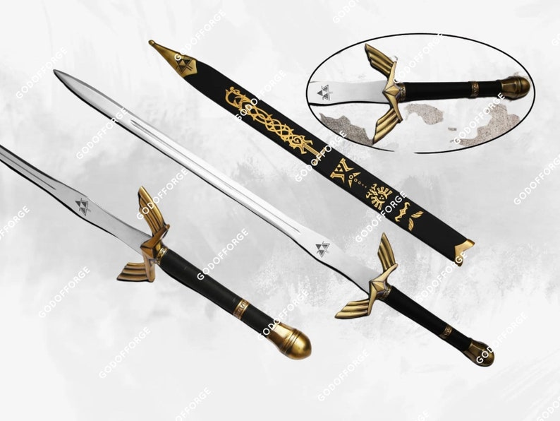 Engraved Custom Forged Swords, Stainless Steel Battle Swords With ...