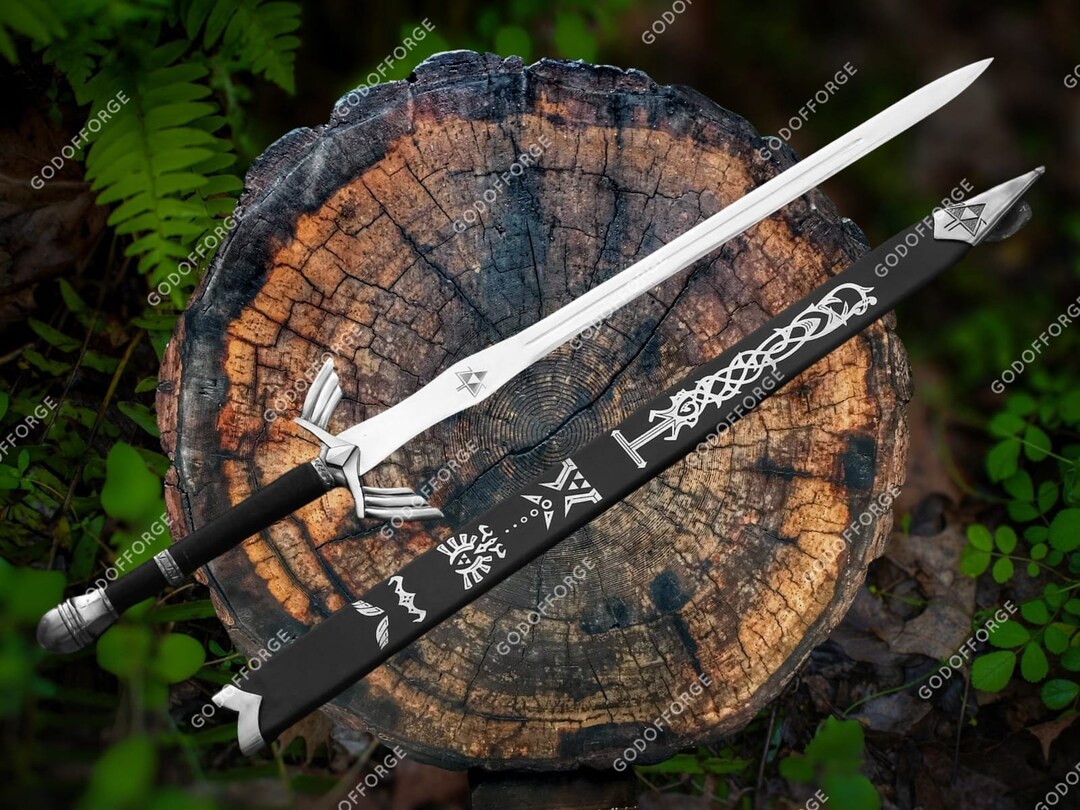 Engraved Custom Forged Swords, Stainless Steel Battle Swords With ...