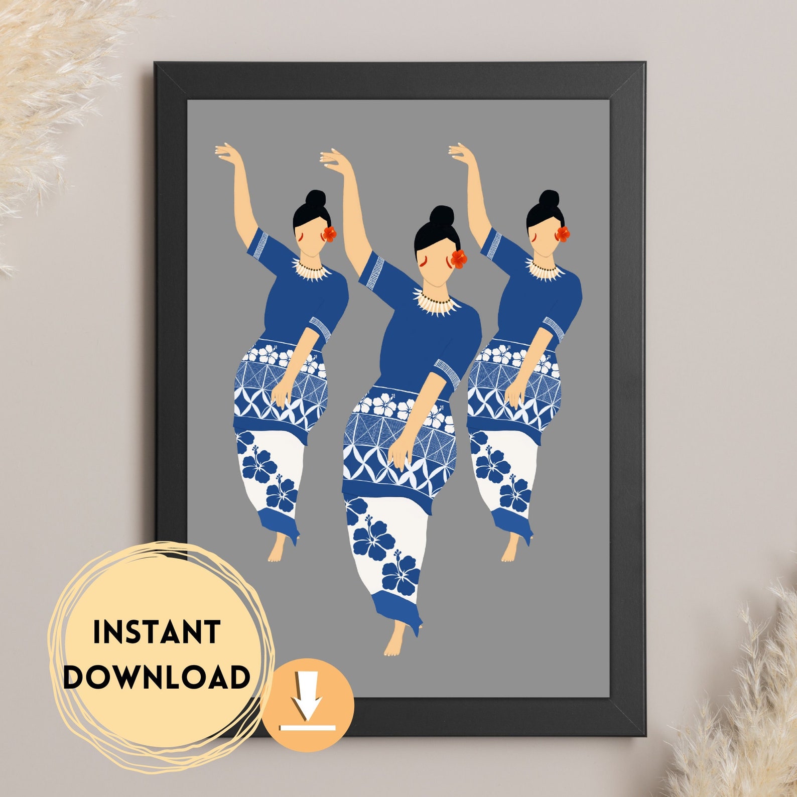 Siva Samoa Artwork - Digital File Only - Etsy