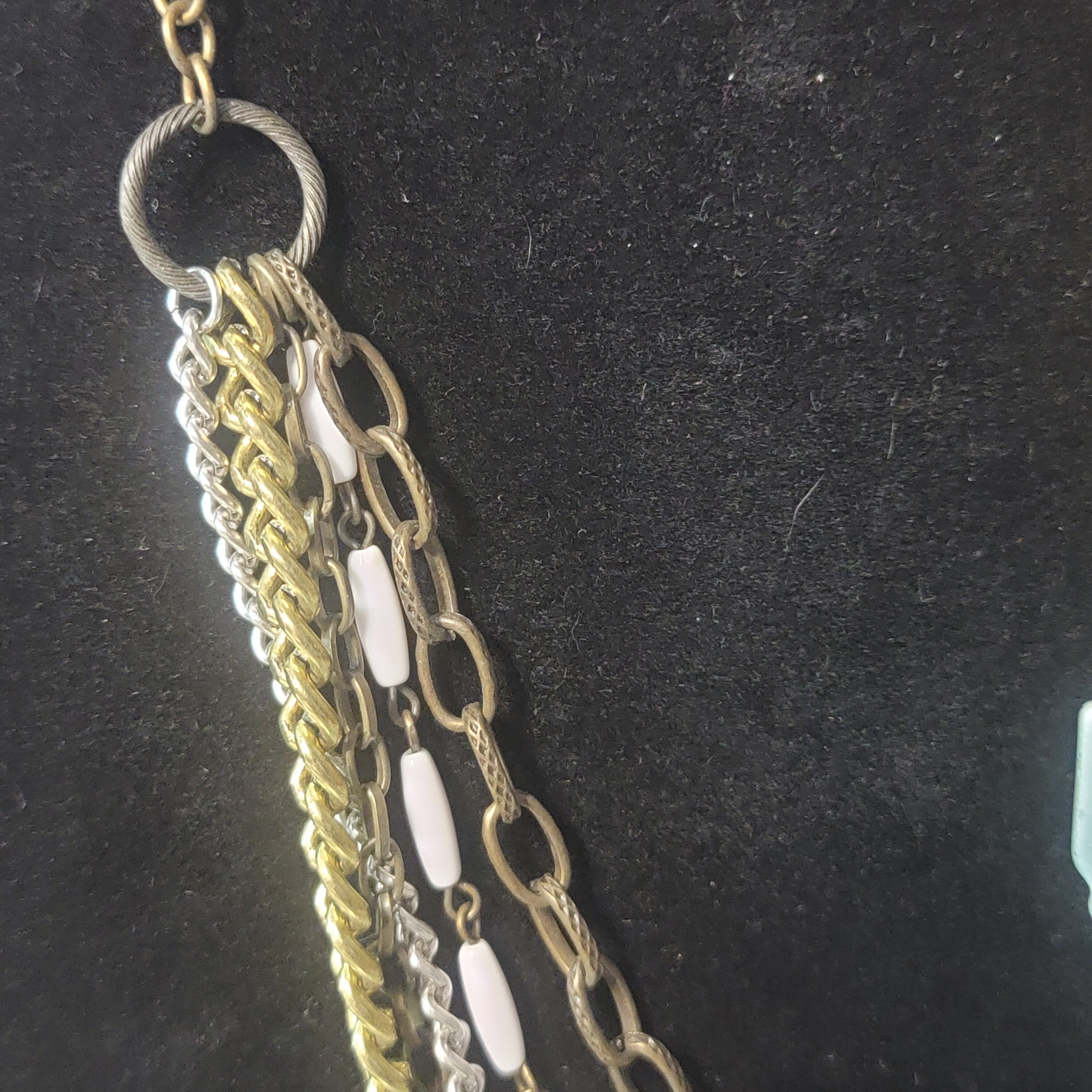 Vintage Inspired Plunder Designs Chain Link Charm Necklace - Etsy