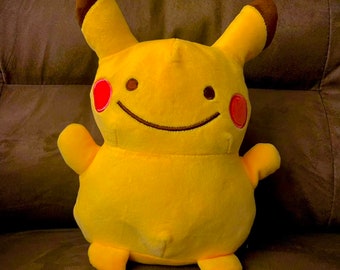 Ditto Pikachu Plush - Etsy
