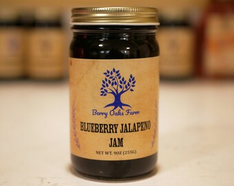 Blueberry Jalapeno Jam - Etsy