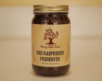 Trappist Preserves Red Raspberry Seedless Jam - Etsy