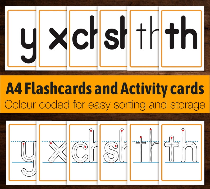 PHONICS BUNDLE Printable for Jolly Phonics Group 6 Alphabet - Etsy