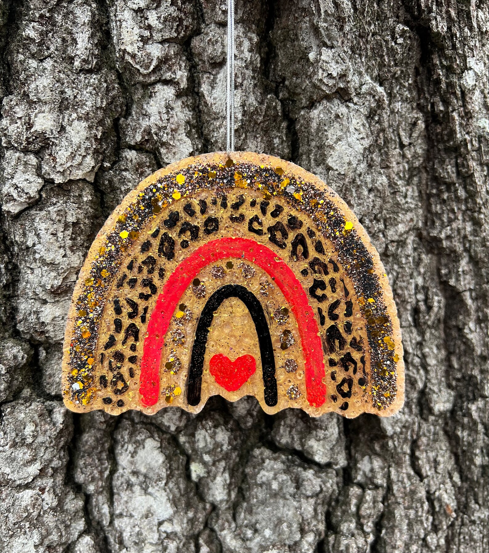 Gold Rainbow Car Freshie - Etsy