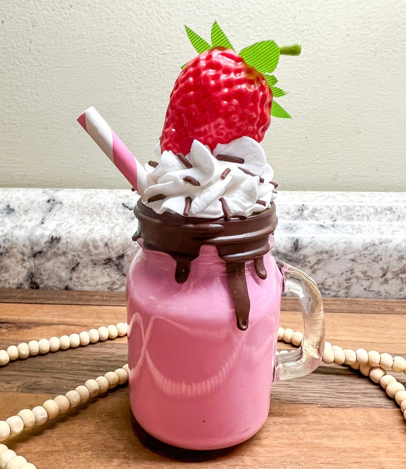 Mini Mason Jar Milkshake - Etsy