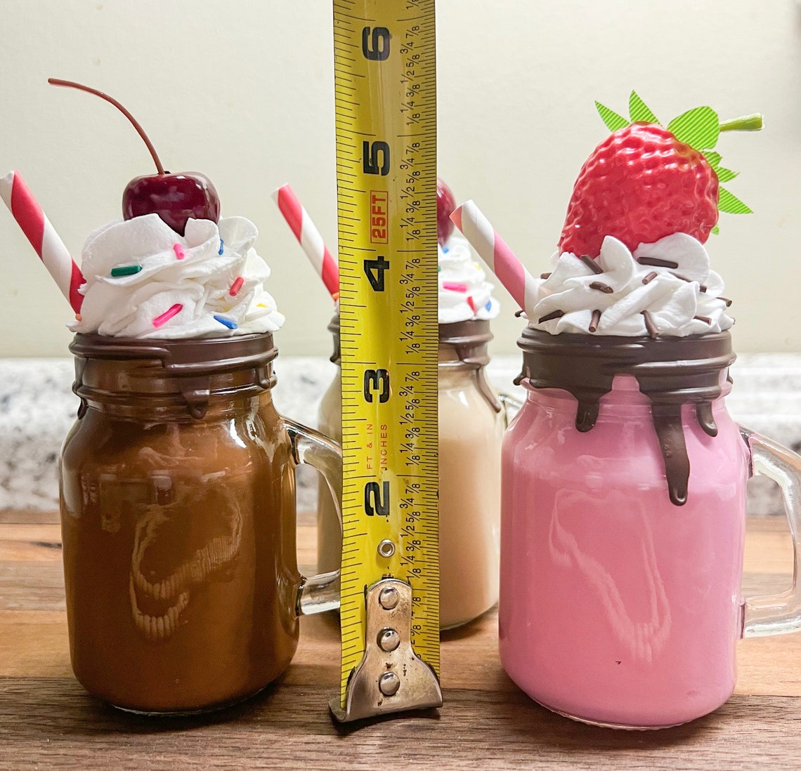 Mini Mason Jar Milkshake - Etsy