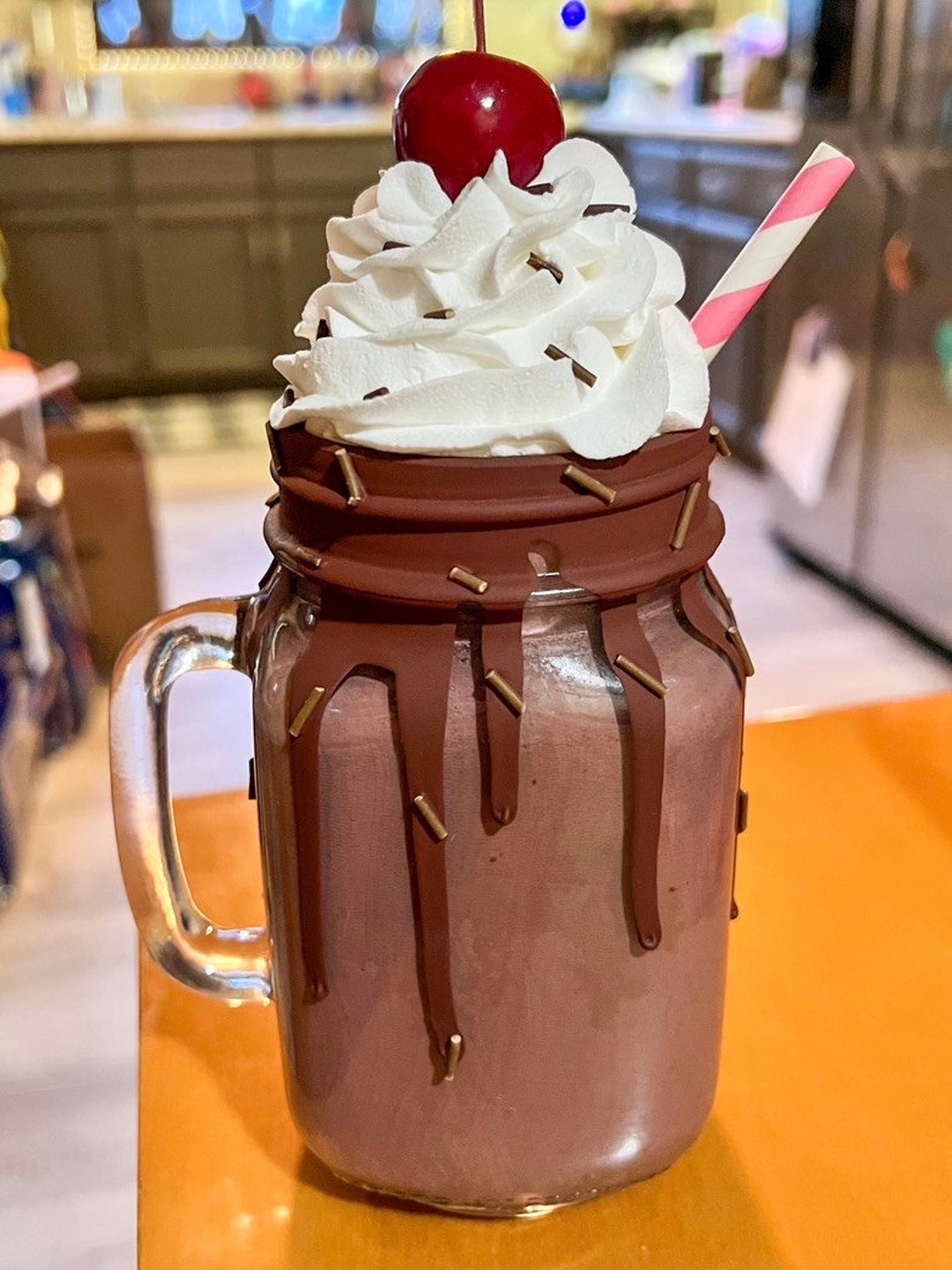 Mason Jar Faux Milkshake - Etsy