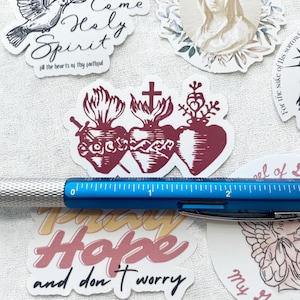 Lot of 12 Catholic Sticker Bundle Matte Vinyl Water Resistant ...