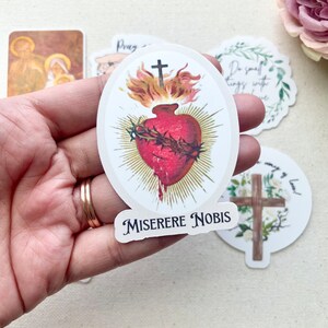 Lot of 12 Catholic Sticker Bundle Matte Vinyl Water Resistant ...