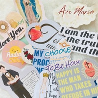 Catholic Stickers (Just for you!) - Etsy