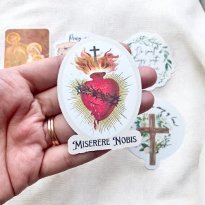 Lot of 12 Catholic Sticker Bundle Matte Vinyl Water Resistant ...