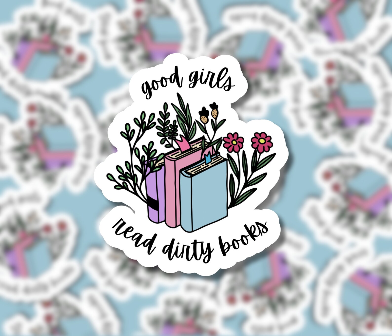 45 Digital Romance Book Stickers, Printable Spicy Romance Booktok ...