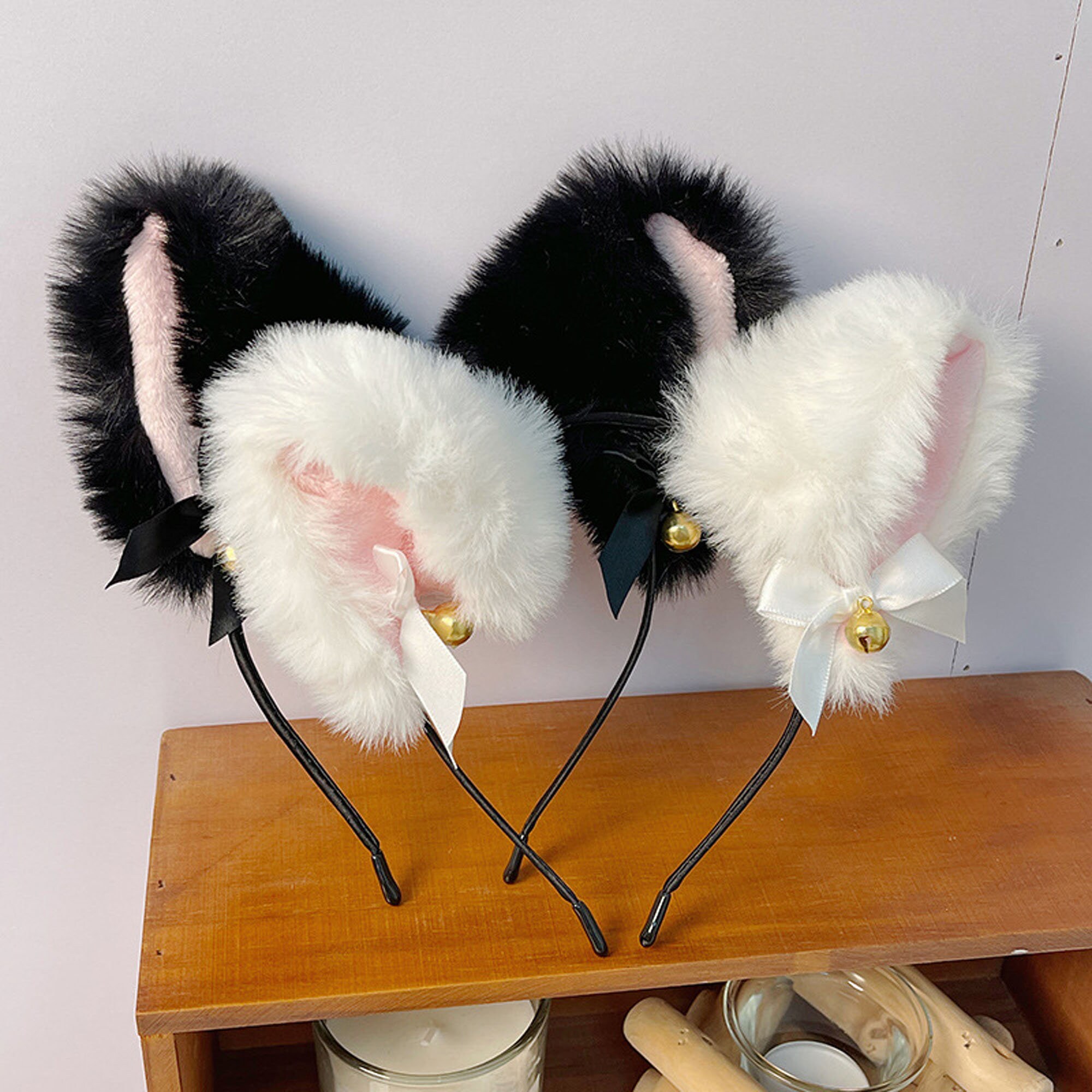 Anime Three-dimensional Cat Ear Head Hanging Plush Cat Ear - Etsy