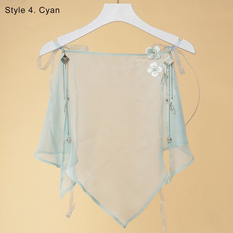 Belly Dance Veil,fairy Tassel Veil, Masquerade Face Cover,hanfu Face ...