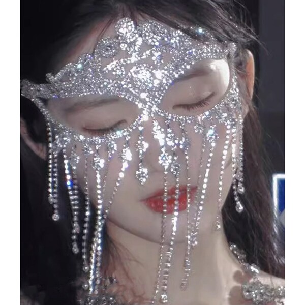 Crystal Full Face Mask - Etsy