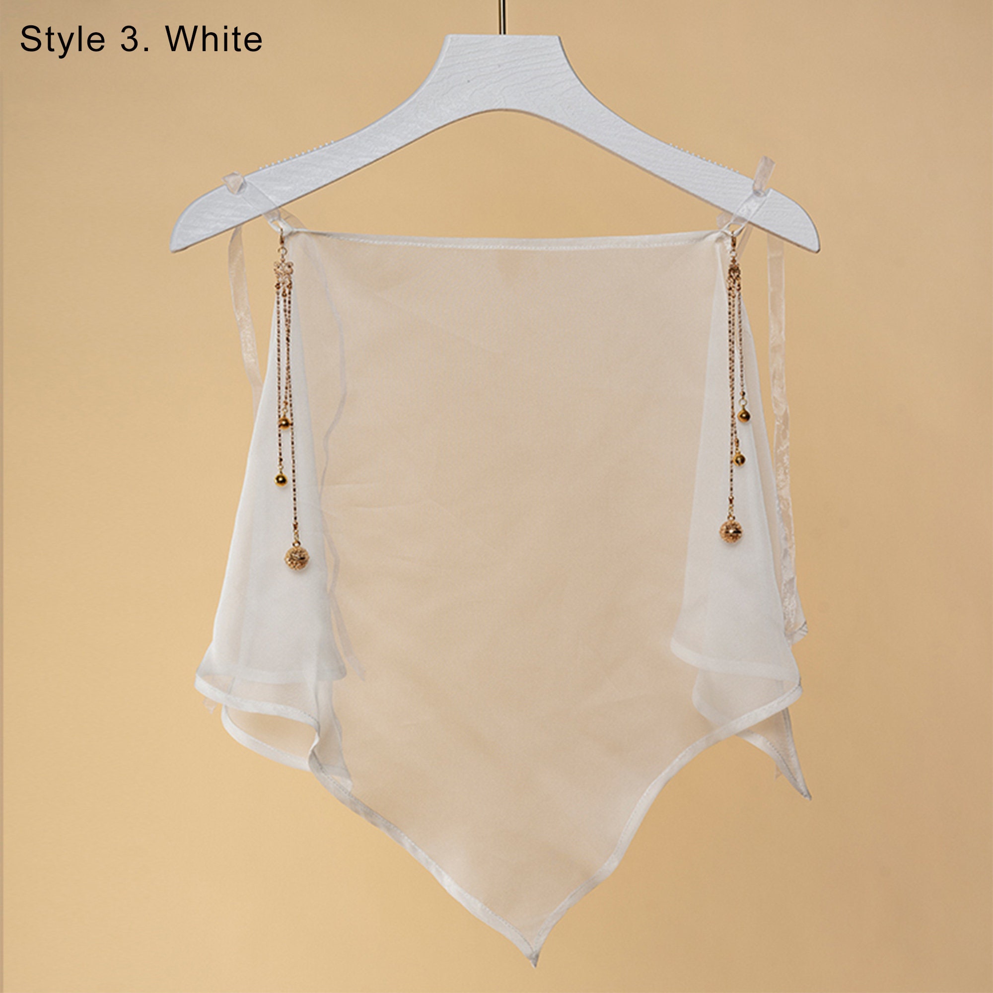 Belly Dance Veil,fairy Tassel Veil, Masquerade Face Cover,hanfu Face ...