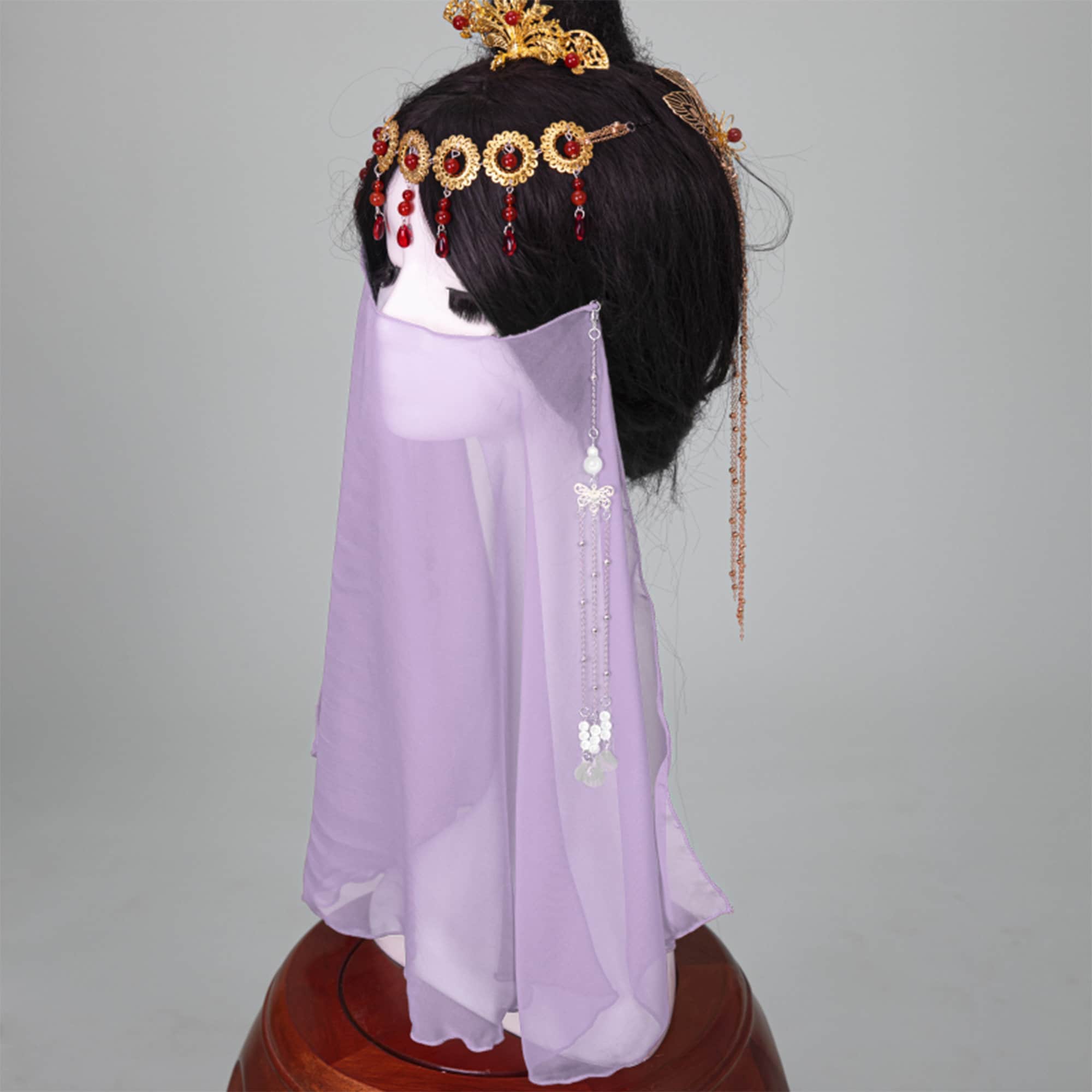 Hanfu Fairy Veil,tassel Veil,fairy Facial Mask,ear-hanging Tassel ...