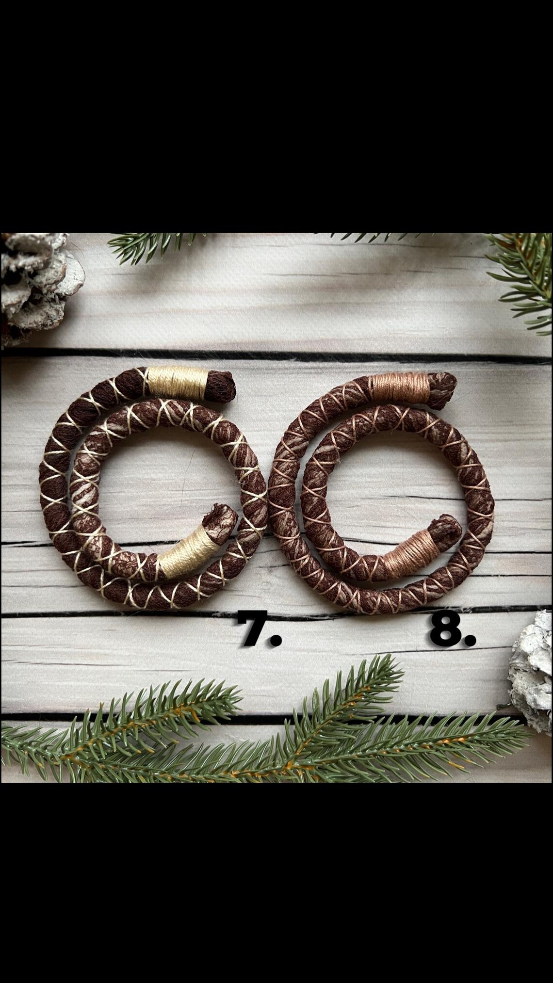 Handmade Wool Dreadlock Hair Wrap: Natural Color Braid Accessory - Etsy