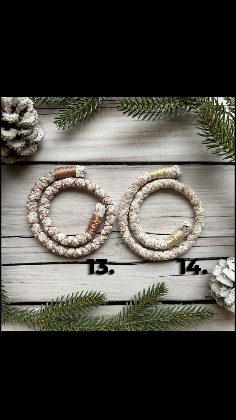 Handmade Wool Dreadlock Hair Wrap: Natural Color Braid Accessory - Etsy