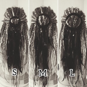 Fantasy Boho Style Dreadlock Hairpin With Feathers and Decorative ...