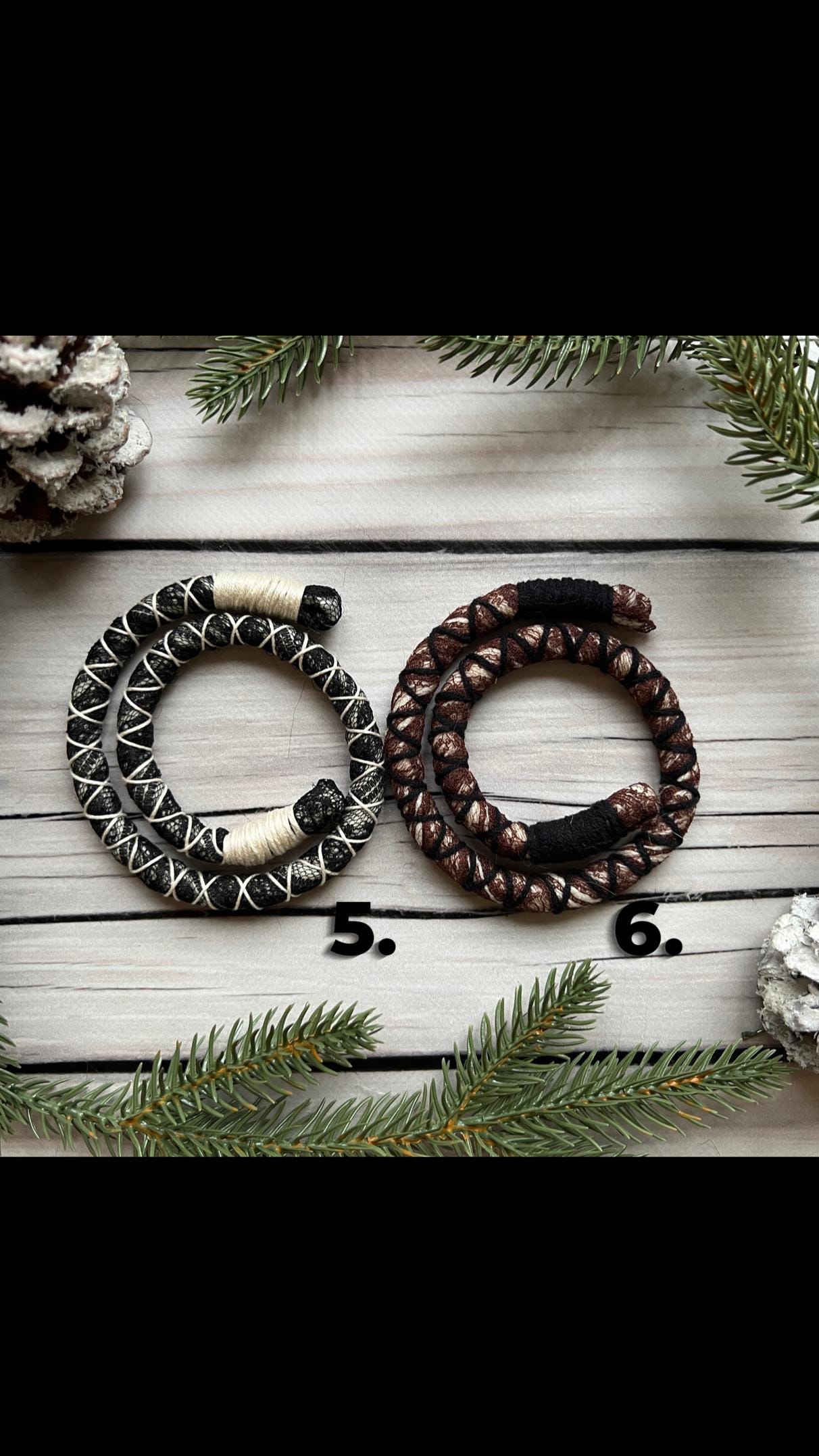 Handmade Wool Dreadlock Hair Wrap: Natural Color Braid Accessory - Etsy