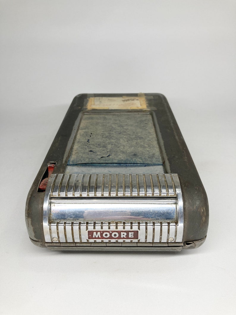 Superb Art Deco Gas Station Invoice Machine - Moore Business Form Co ...