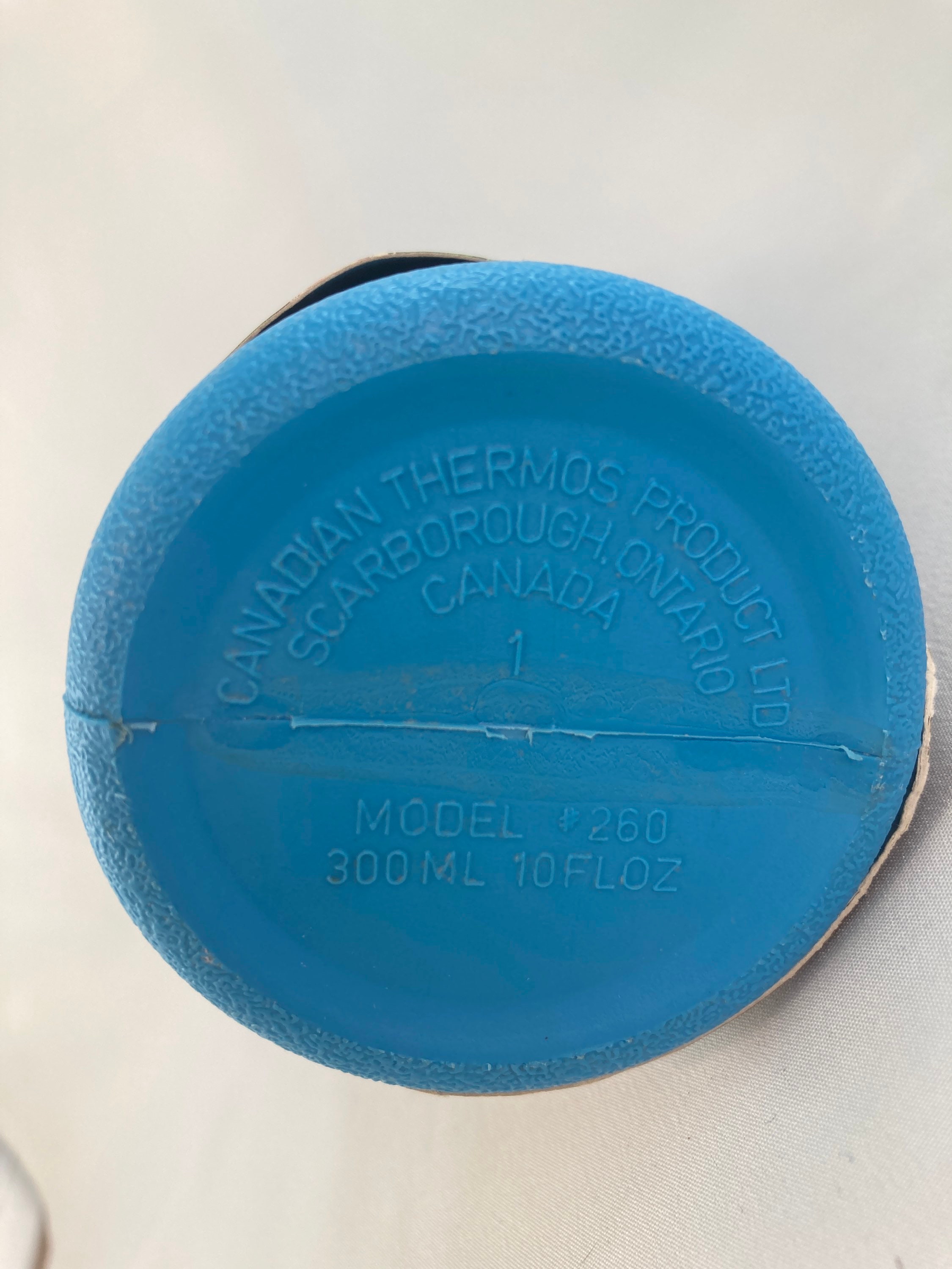 Vintage 1980s Canadian Thermos go Cup New Old Stock Fantastic Graphics ...