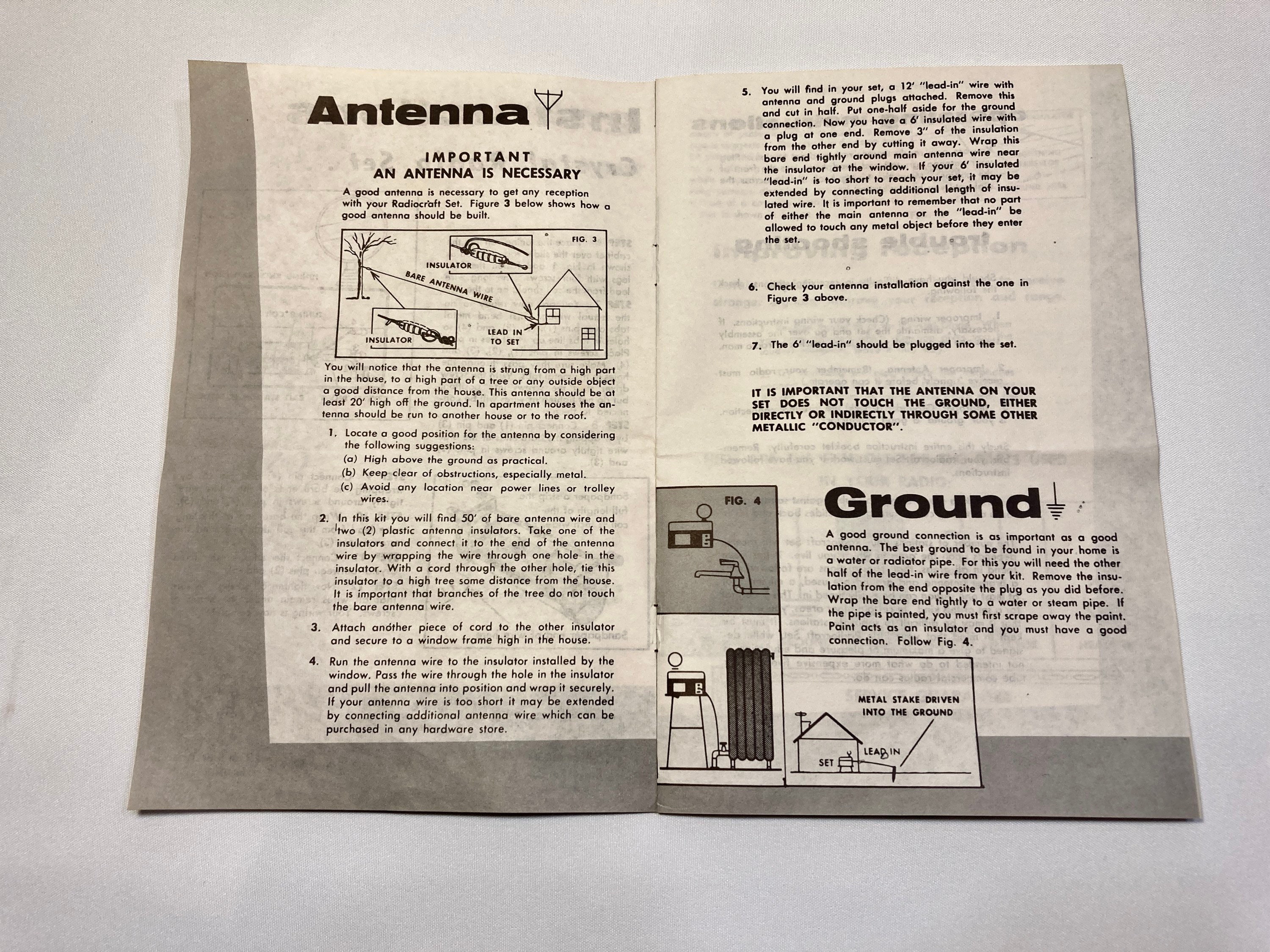 Vintage 1950s Crystal Radio Kit by Remco Canadian Version - Etsy UK