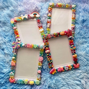 Neon Orange Scalloped Acrylic Picture Frame Freestanding With Gold ...