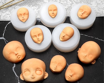 A Complete Set of Body Molds Male Face Molds Male Leg Molds - Etsy