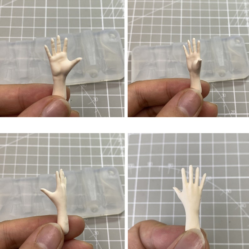 Ultralight Clay Hand Molds, Hand Molds for Men and Women, Bjd Hand ...