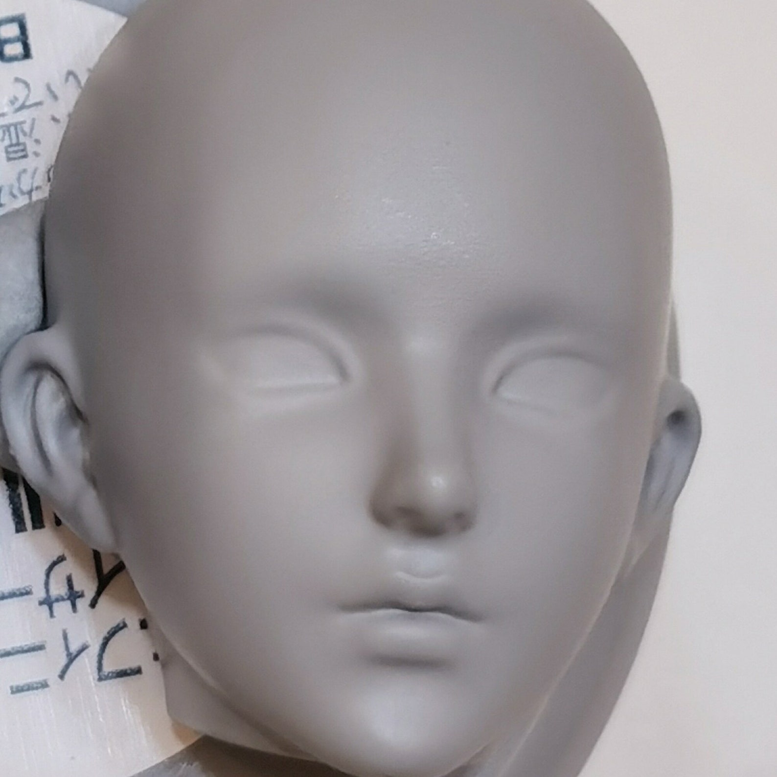 DIY Ultra-light Clay Mold, Soft Pottery Anime Face Mold, Silicone Face ...