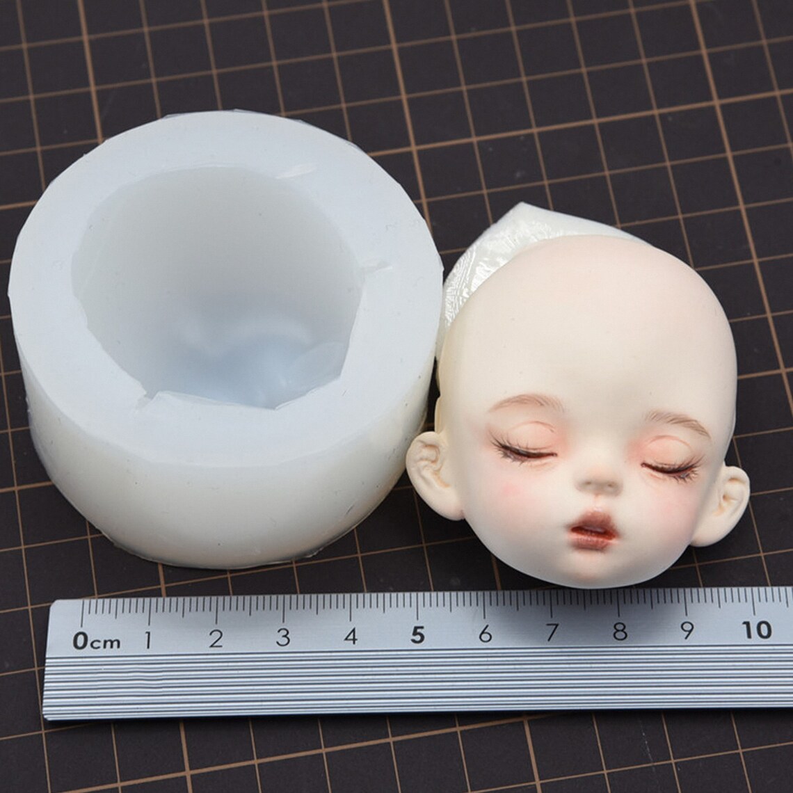 Handmade BJD Face Mold Ultra Light Clay Face Mold Handmade - Etsy
