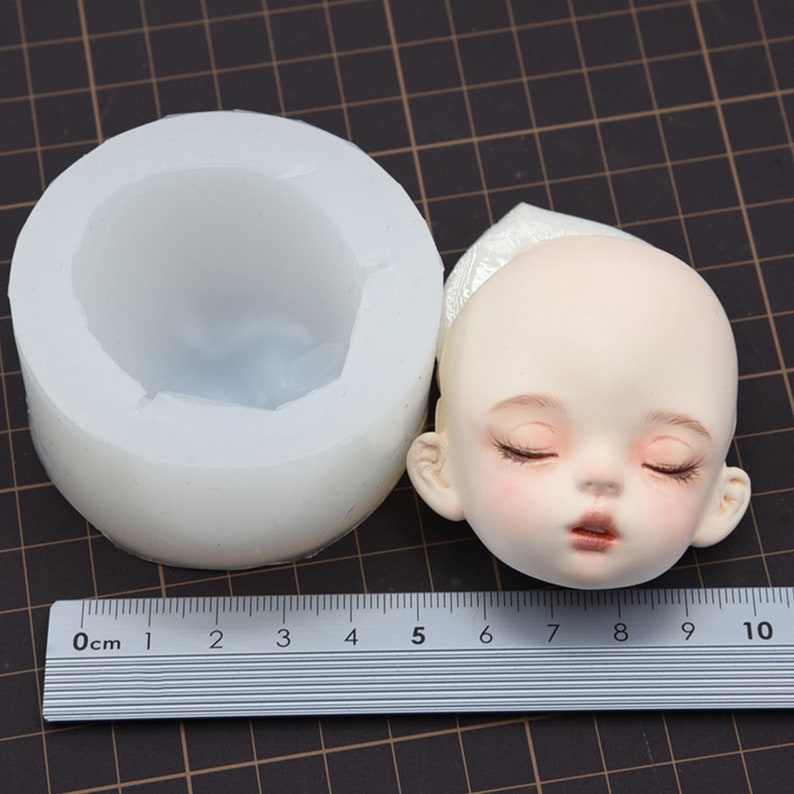 Handmade BJD Face Mold Ultra Light Clay Face Mold Handmade - Etsy
