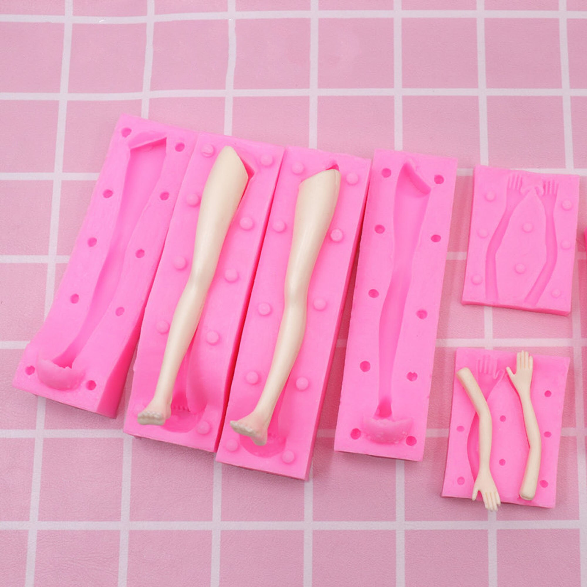 Ultralight Clay Body Molds Silicone Molds for Clay Soft Clay - Etsy