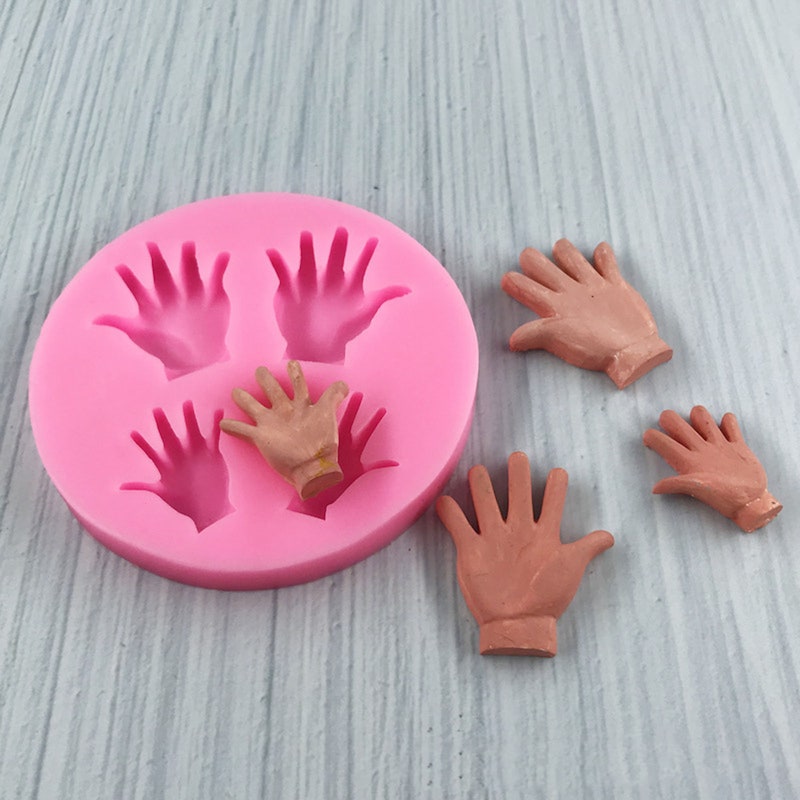 Handprints in Clay - Etsy