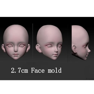 Ultra-light Clay Girl Body Mold, Doll Hand Mold, 3D Clear Silicone Mold ...