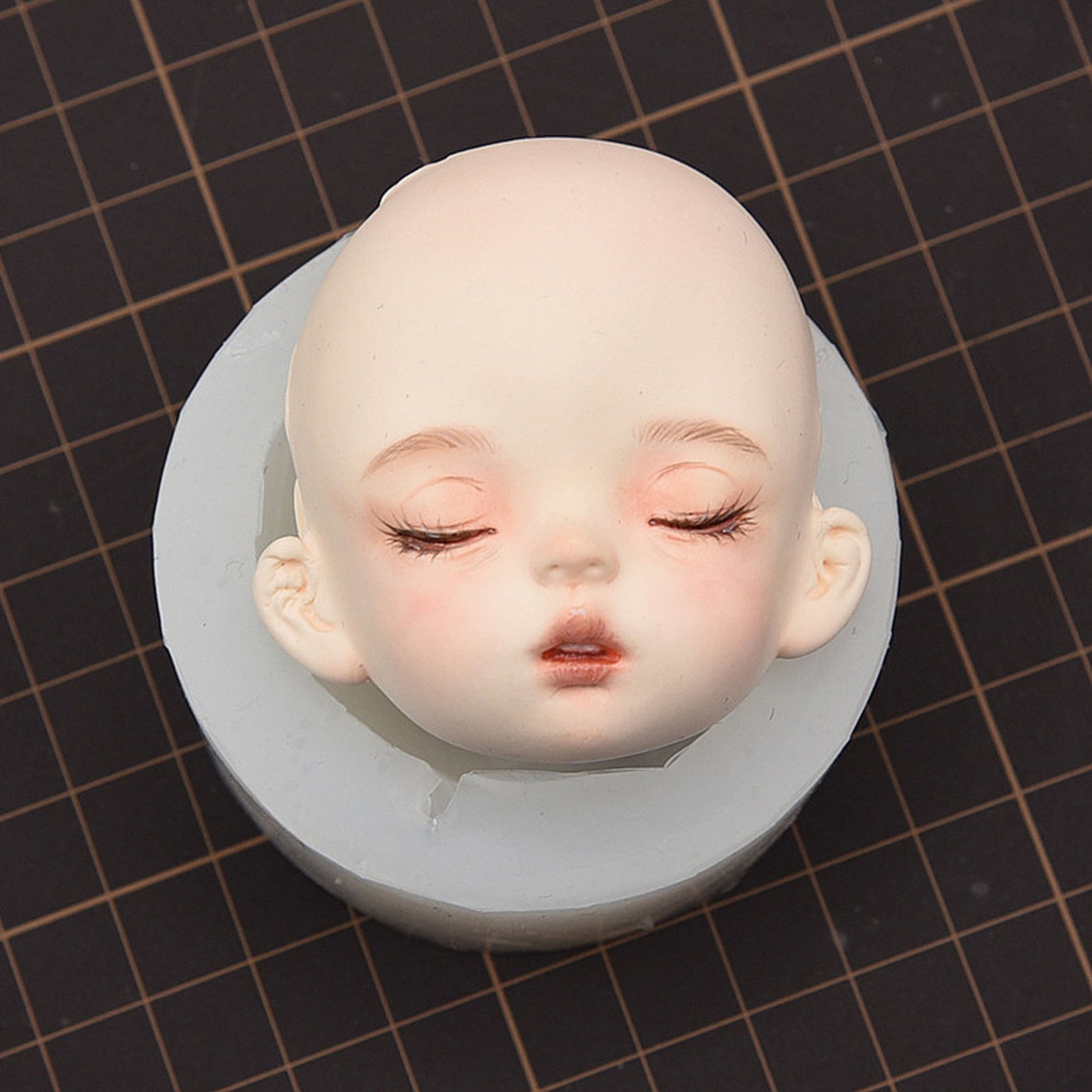 Handmade BJD Face Mold Ultra Light Clay Face Mold Handmade - Etsy